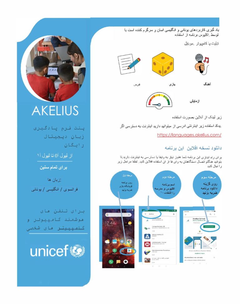 Ψηφιακή Πλατφόρμα Εκμάθησης Γλωσσών Akelius | Teach4integration